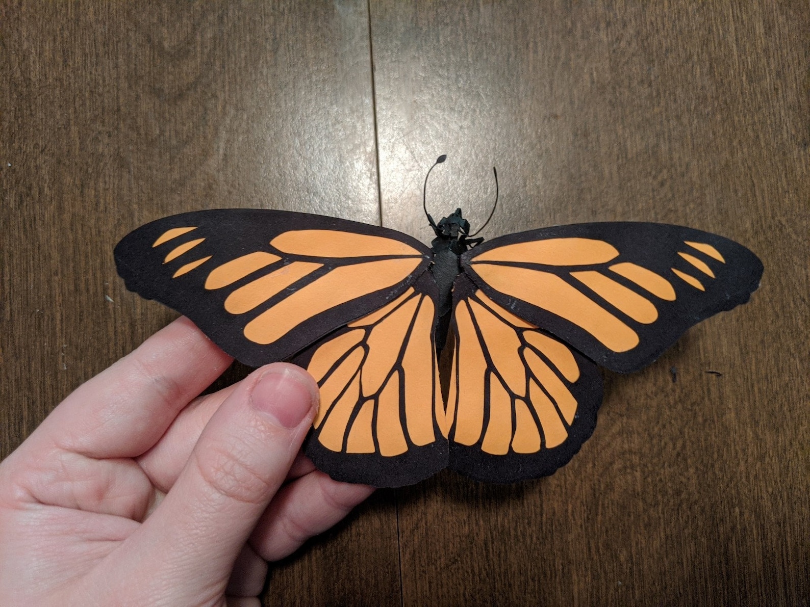 Monarch Butterfly DIY Digital Papercraft Cricut Cutting - Etsy