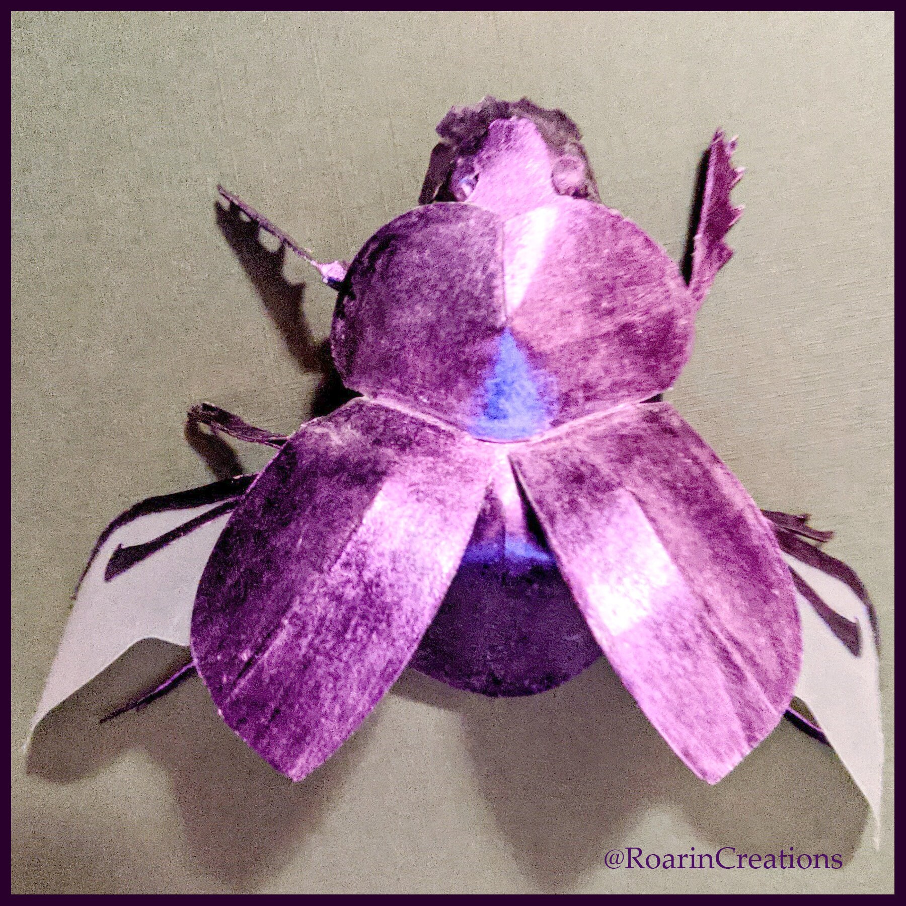 Scarab Digital Papercraft Pattern Cricut Cutting Machine | Etsy UK