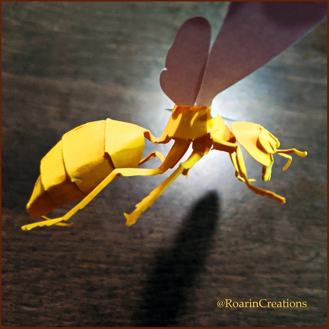 Hornet DIY Digital, Papercraft, Cricut Cutting Machine Pattern - Etsy