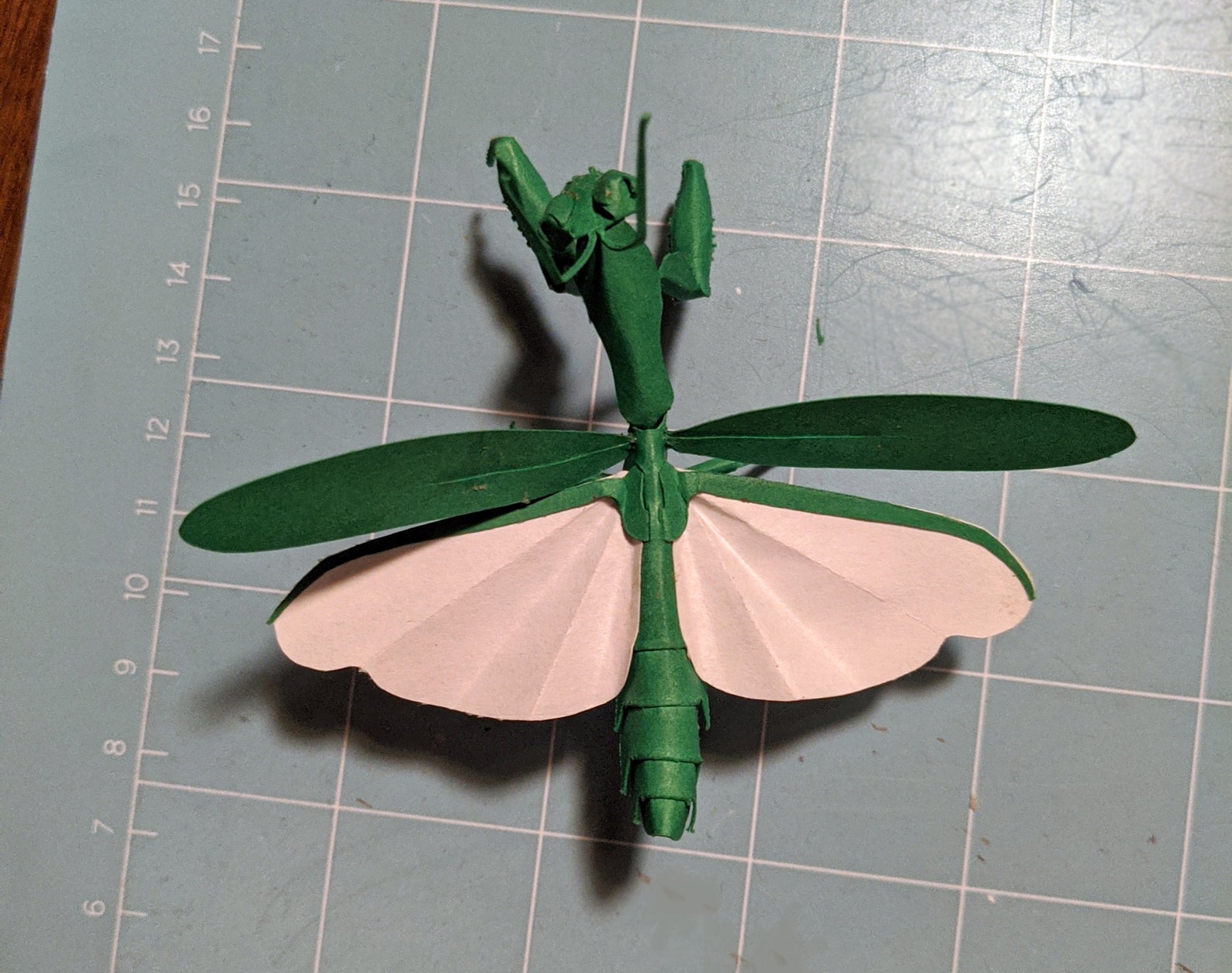 Praying Mantis DIY Digital Papercraft Cricut Cutting Machine | Etsy