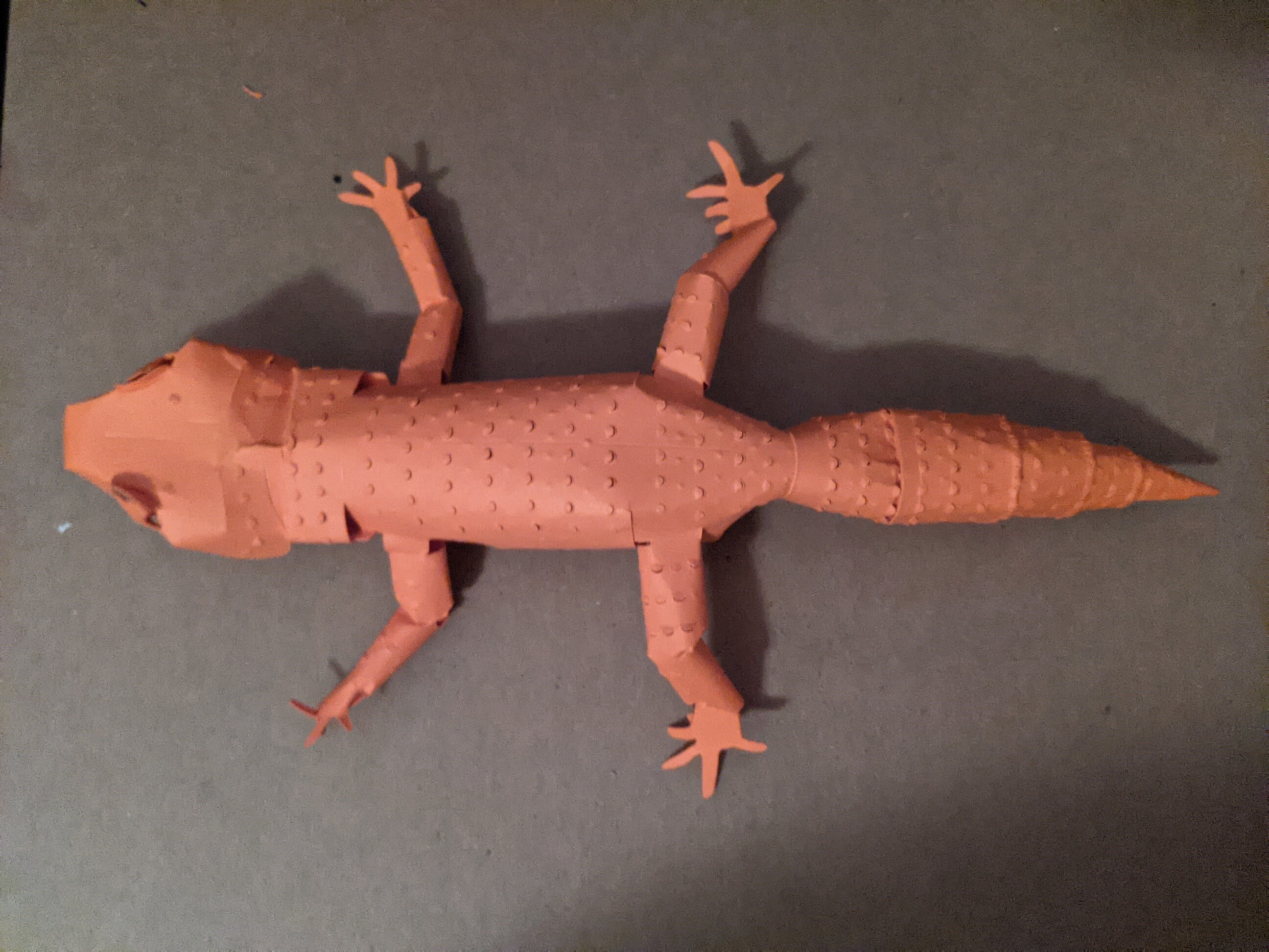 Leopard Gecko DIY Digital, Papercraft, Cricut Cutting Machine Pattern ...