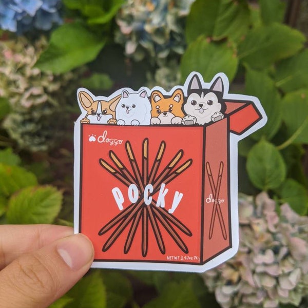 Pocky Sticker - Etsy
