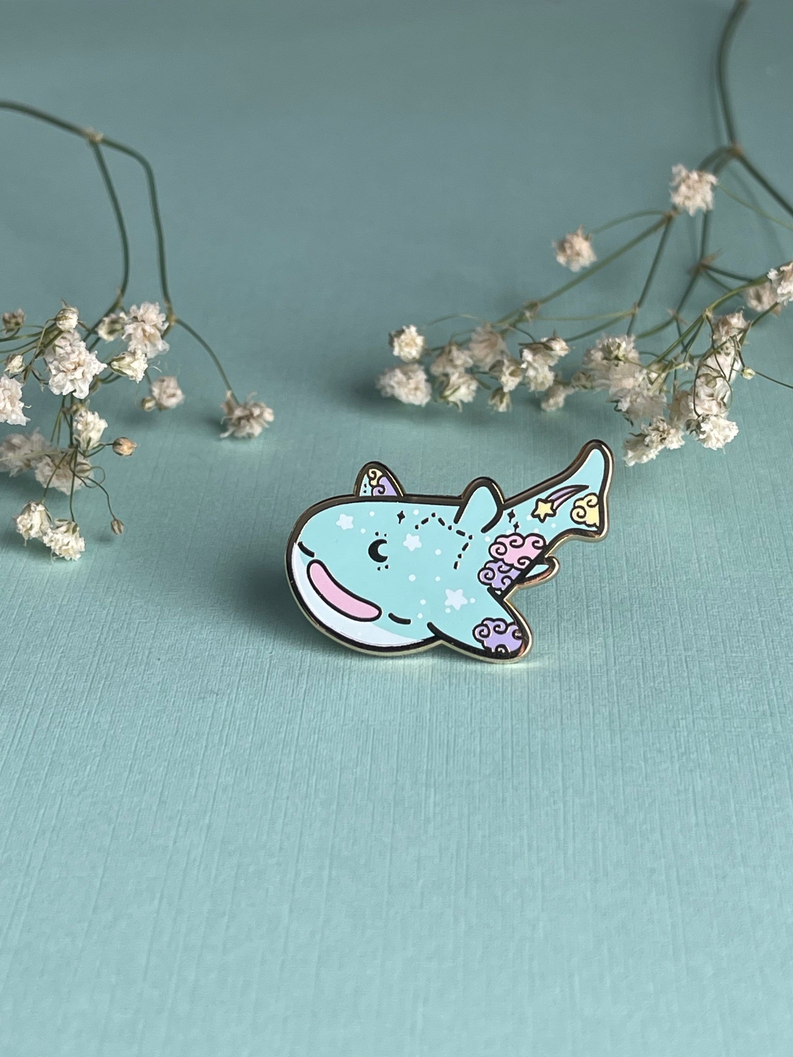Cute Whale Shark Enamel Pin Whale Shark Art Cute Ocean Pins - Etsy