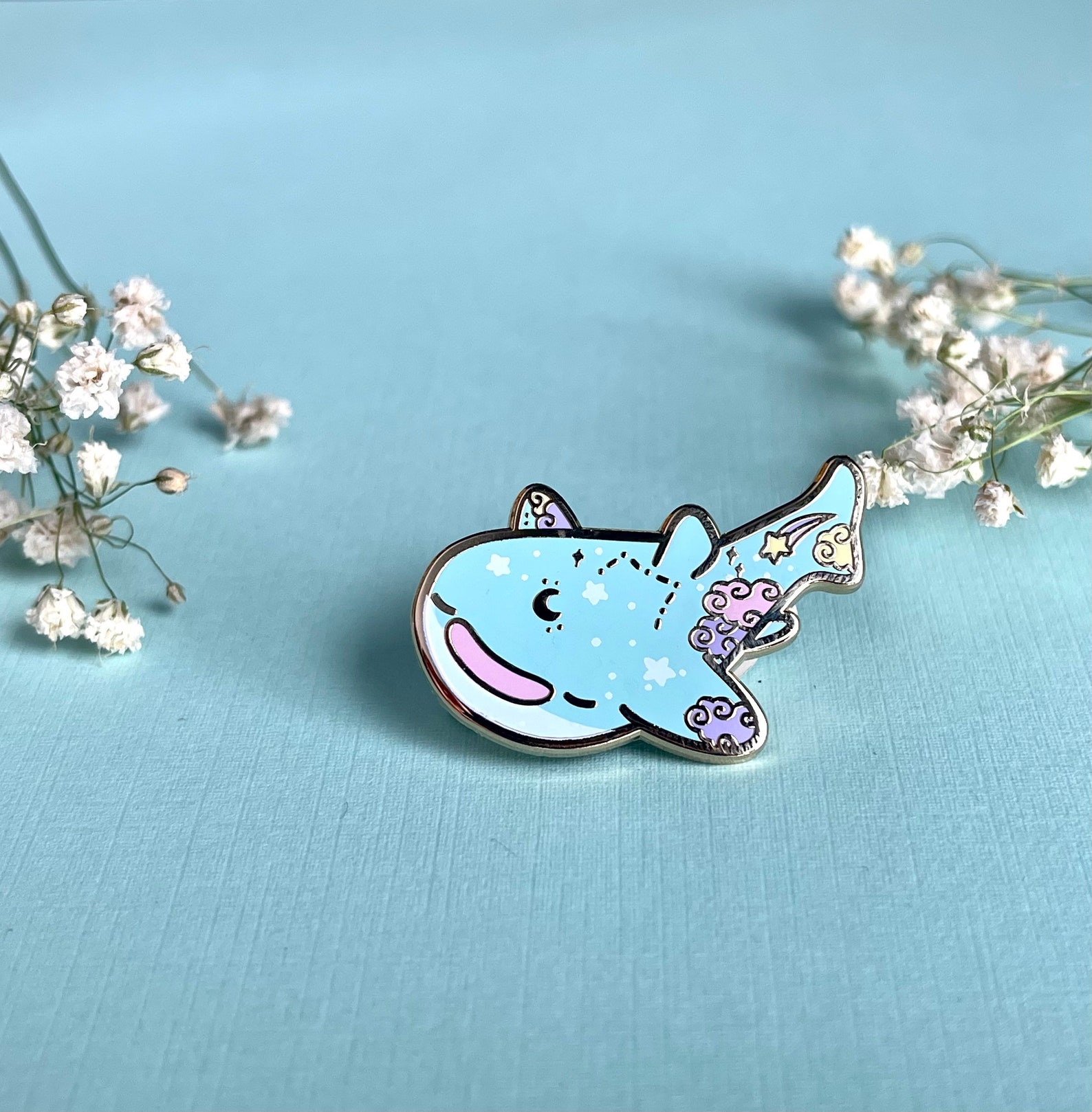 Cute Whale Shark Enamel Pin Whale Shark Art Cute Ocean Pins - Etsy