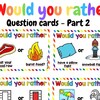 Would You Rather Questions! 40 Cards - PART 2 - Etsy