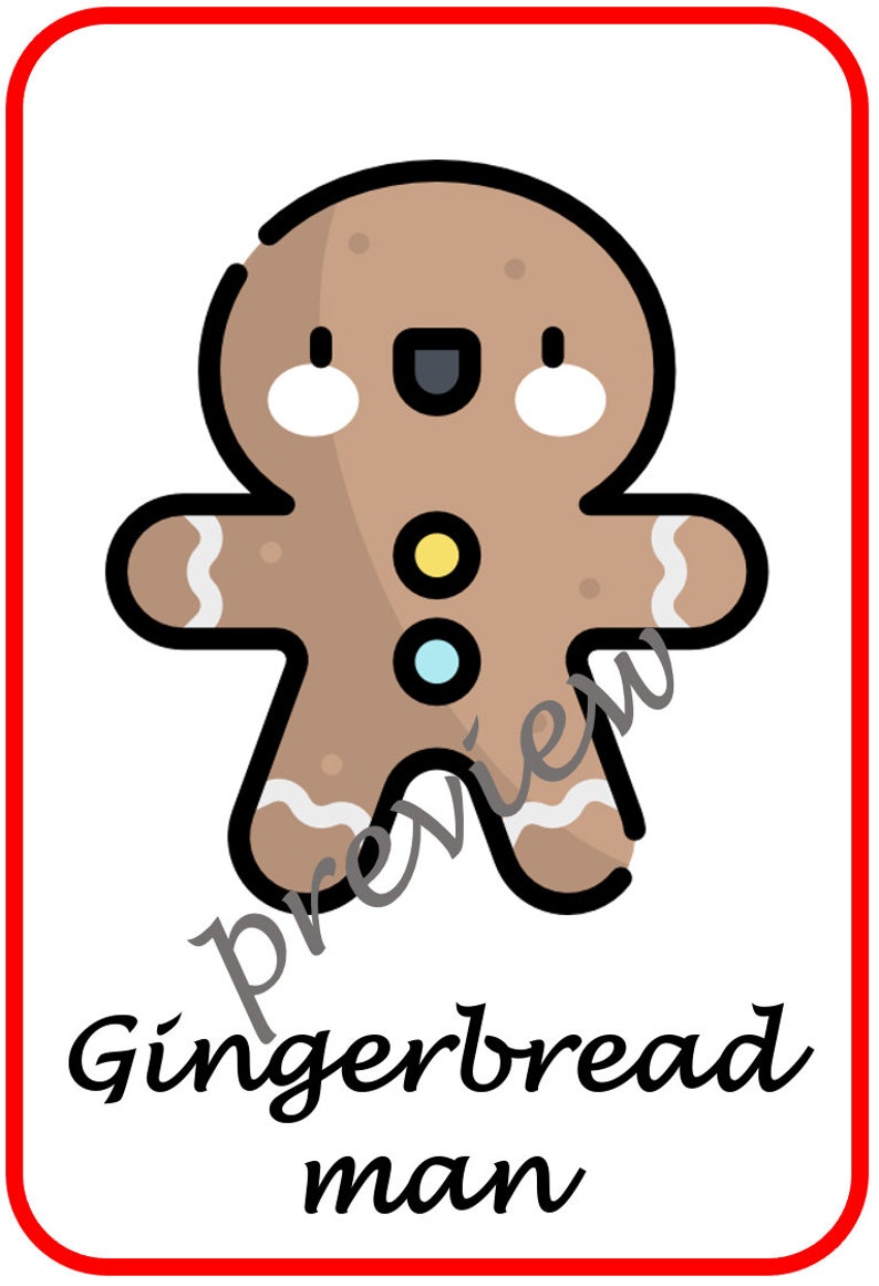 Christmas Posters and Key Vocabulary - Etsy