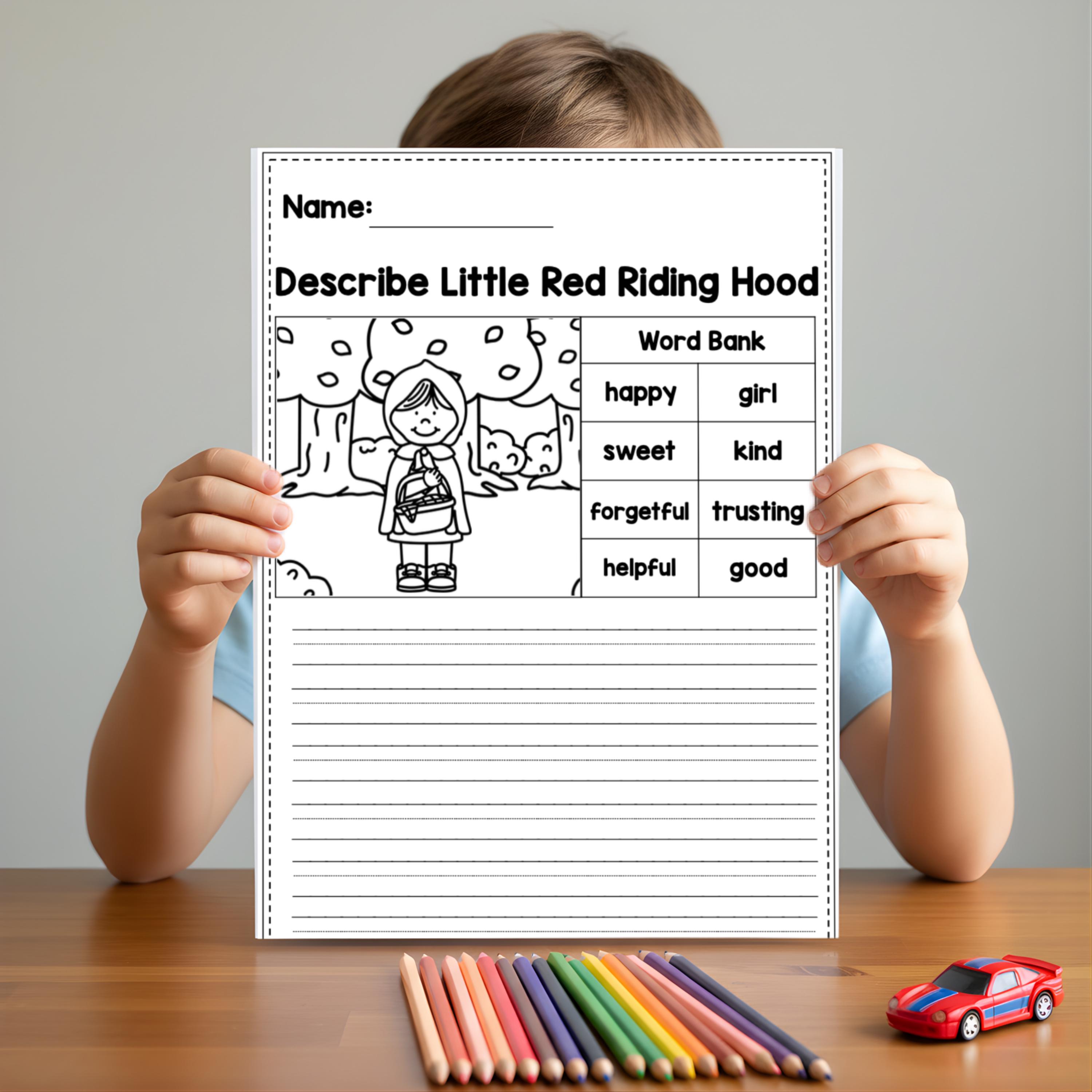 Descriptive Writing Booklet . Early Years Writing - Etsy