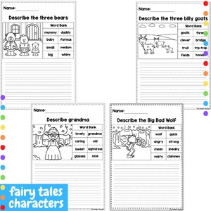 Descriptive Writing Booklet . Early Years Writing - Etsy