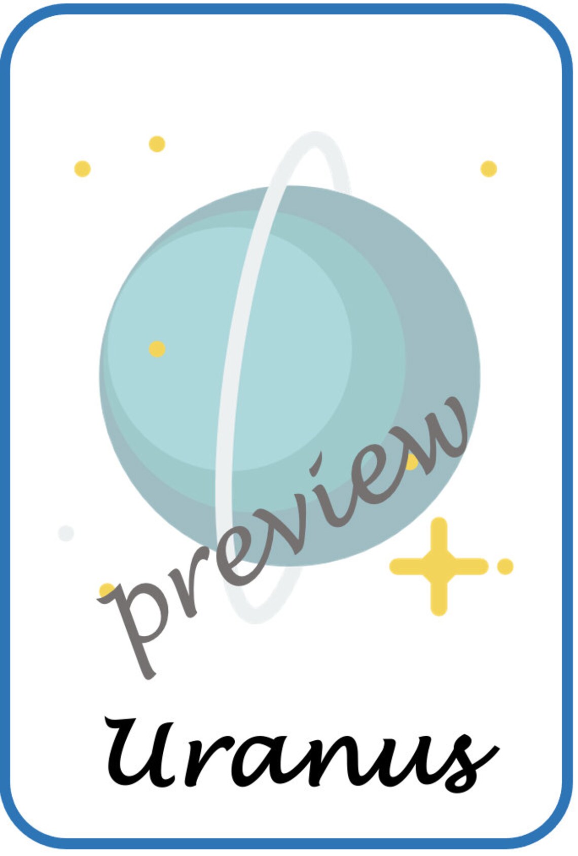 Space Posters and Key Vocabulary - Etsy
