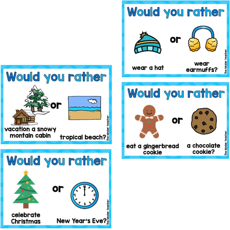 Would You Rather - Winter - Etsy