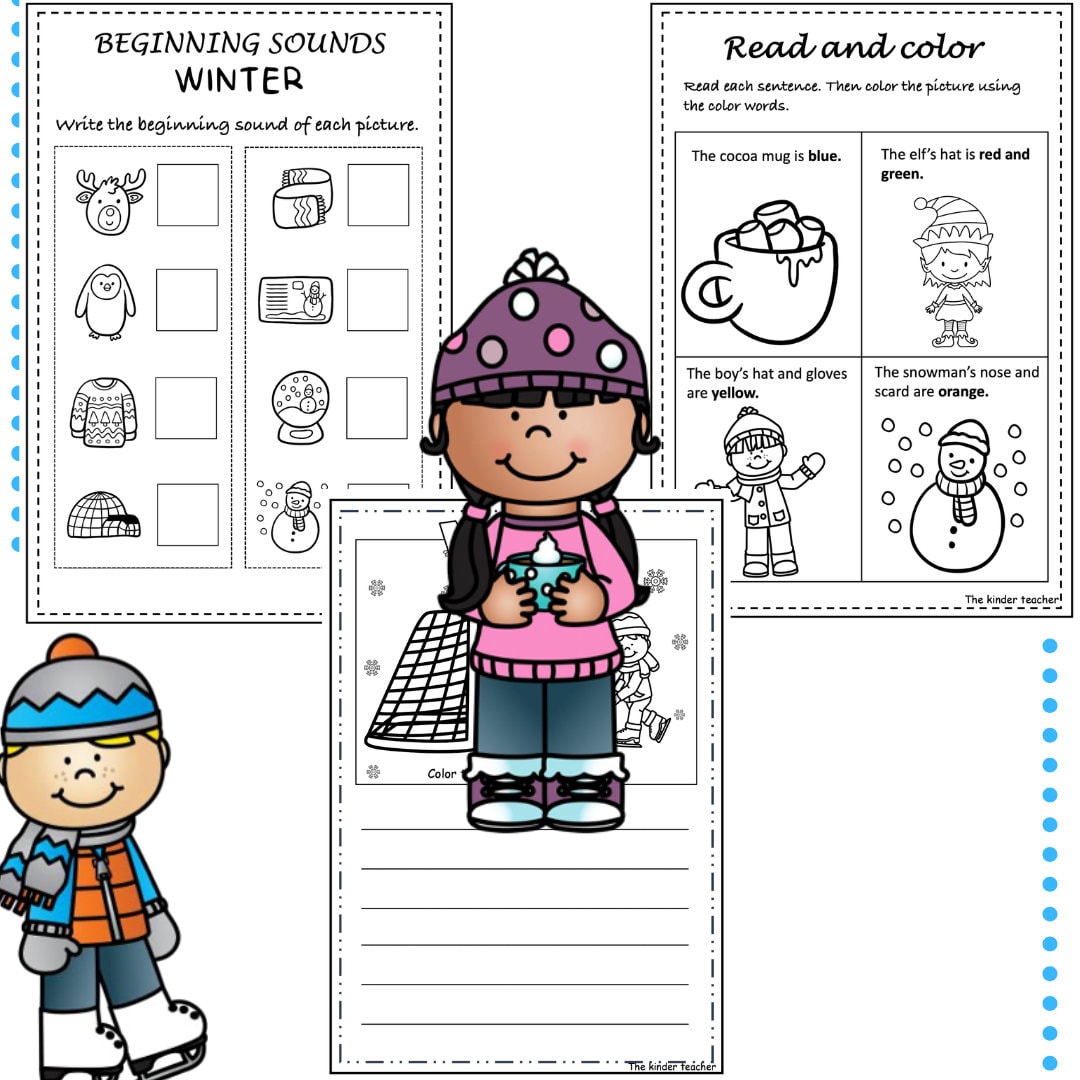 Winter Booklet - Etsy