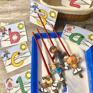 Salt Tray Writing - Number and Letter Formation - Early Years - Etsy