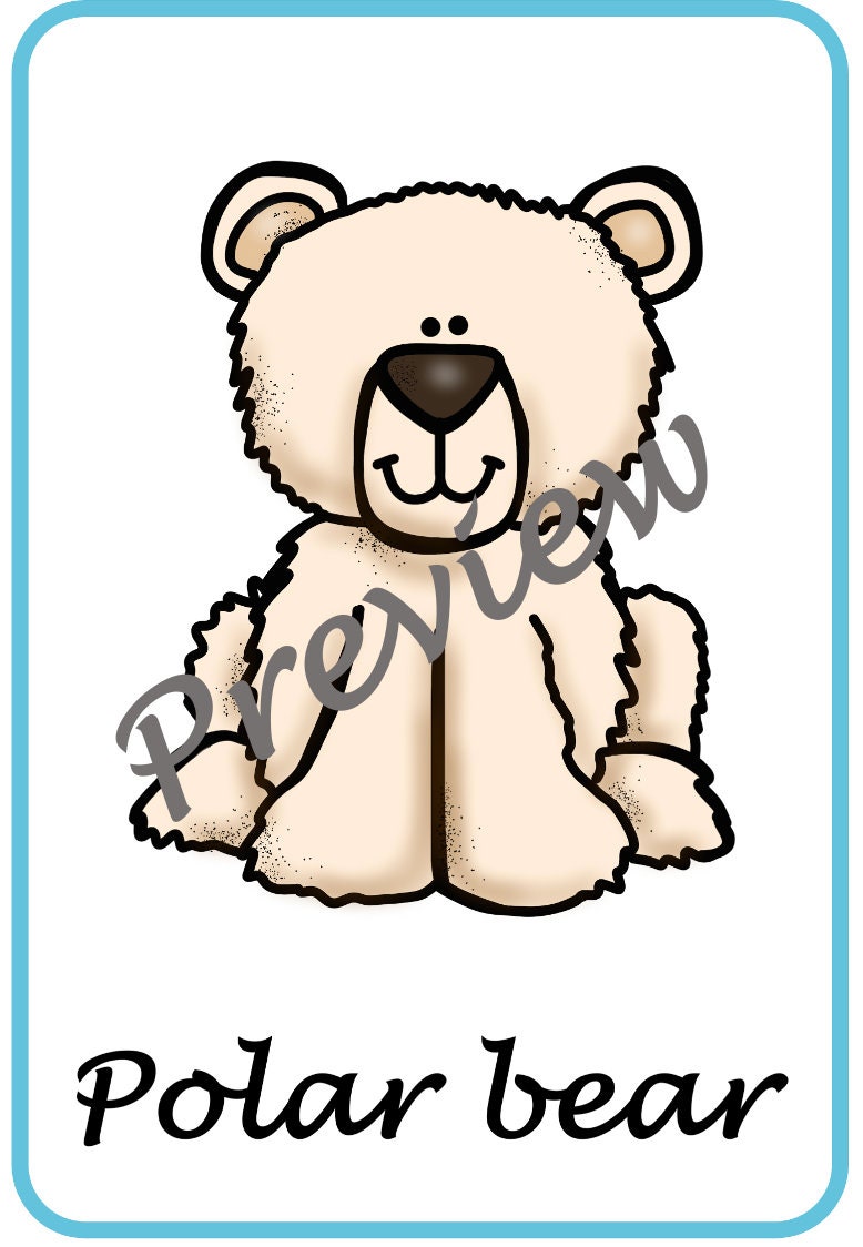 Polar Animals Classroom Posters - Etsy