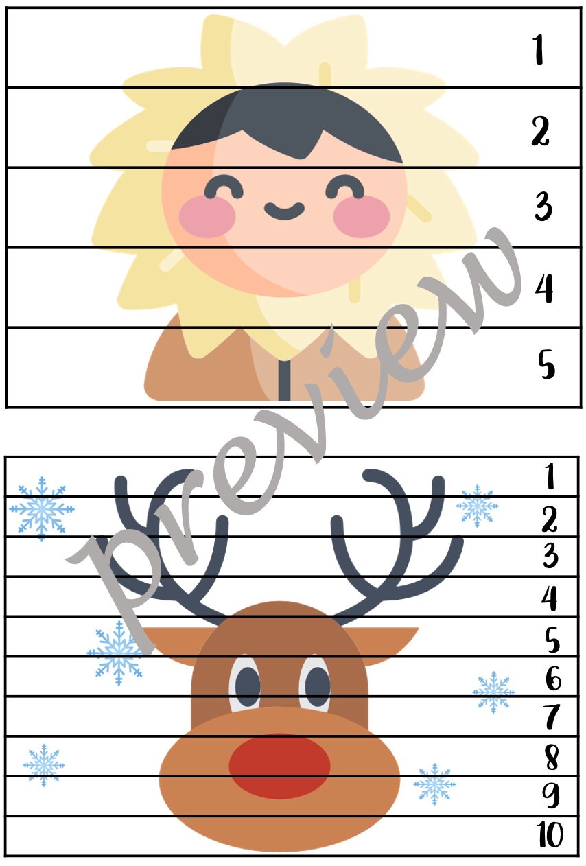 Polar Animals - Puzzles - Etsy