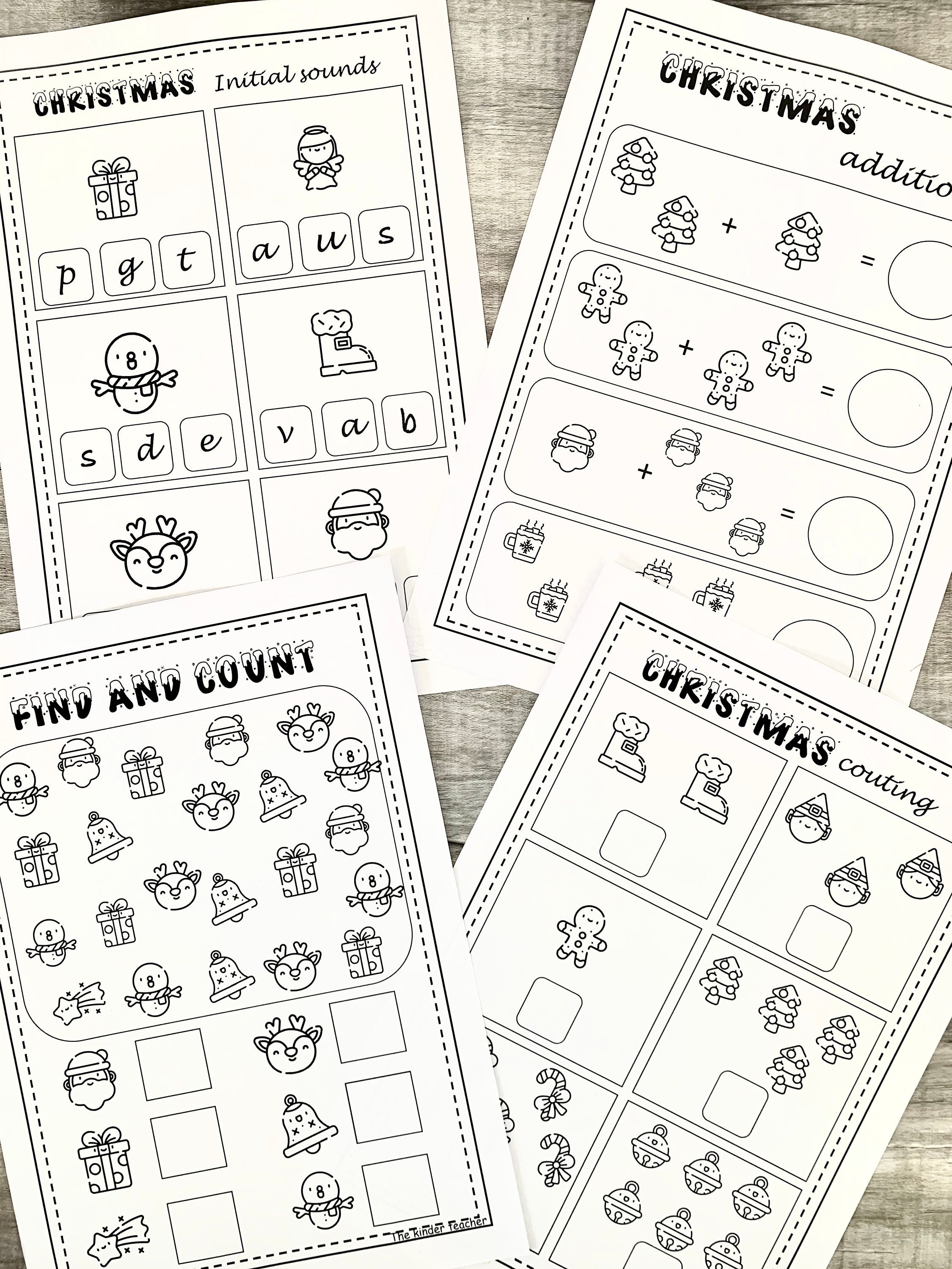 Christmas Activity Booklet - Etsy