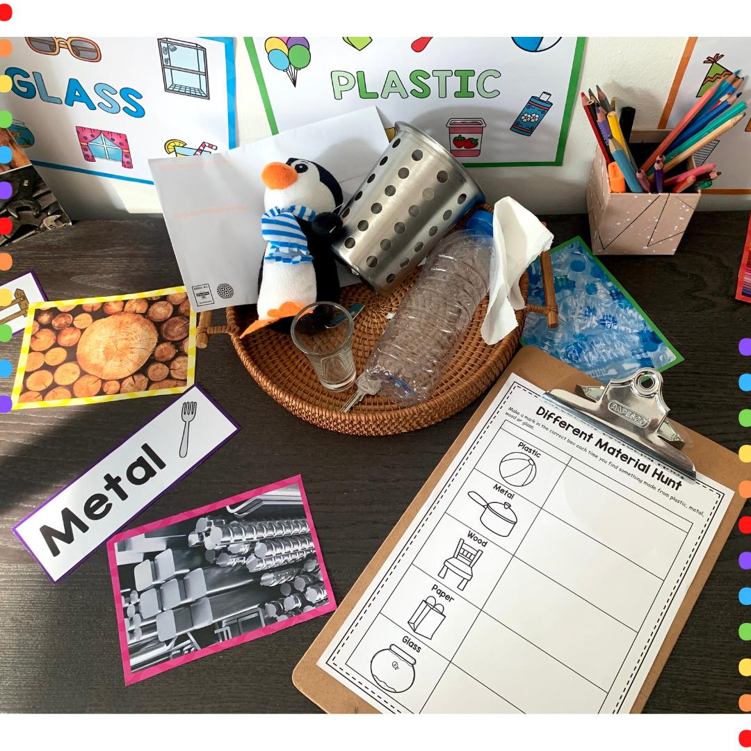 All About Materials - EYFS - Etsy