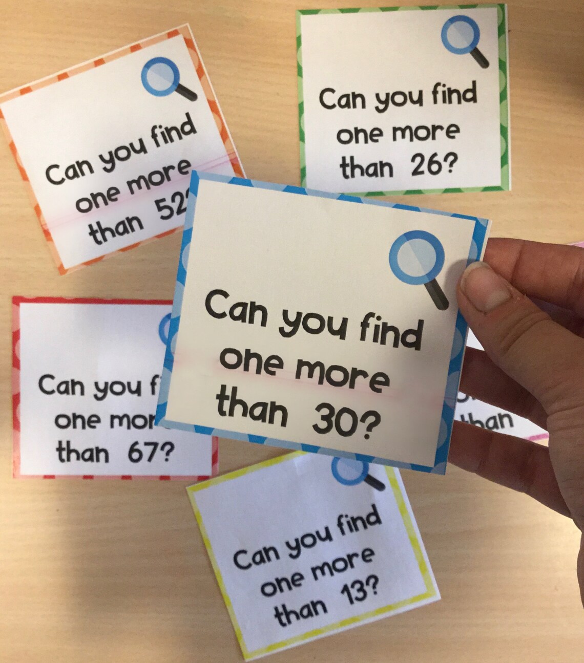 100 Square Chart - Find the Number, One More, One Less - Etsy