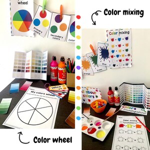 All About Colours - Investigation Science Area - EYFS - Early Years - Etsy