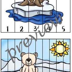 Polar Animals Activity Booklet - Etsy