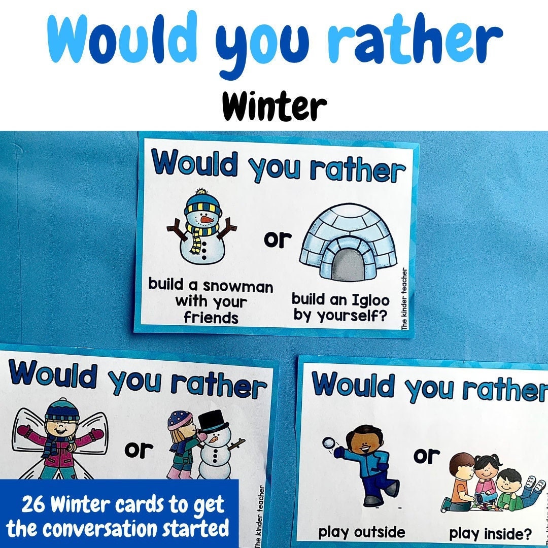 Would You Rather - Winter - Etsy
