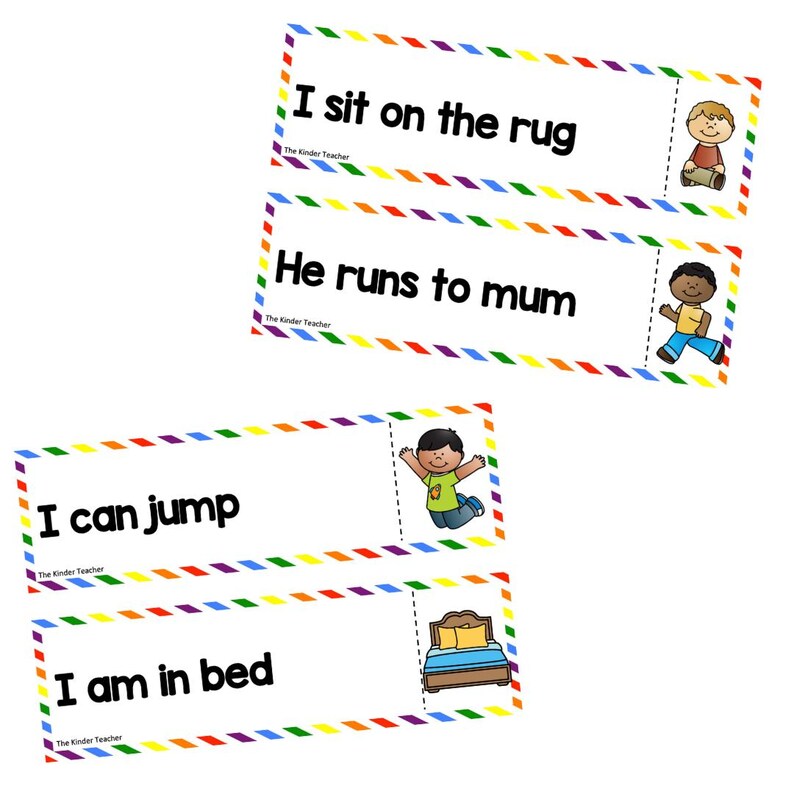 Read and Reveal - CVC Words and Sentences - Etsy