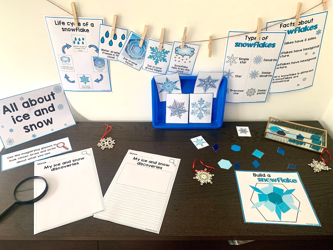 All About Ice and Snow Investigation Science Center for - Etsy