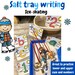 Salt Tray Writing - Number and Letter Formation - Early Years - Etsy