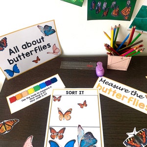 All About Butterflies - Investigation Science Center for Preschool - Etsy