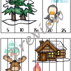 Polar Animals - Puzzles - Etsy