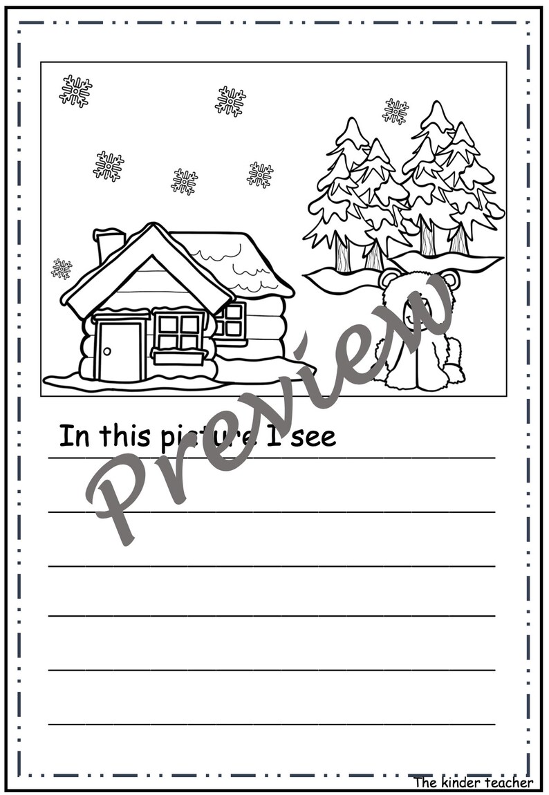 Polar Animals - Early Writing - Etsy