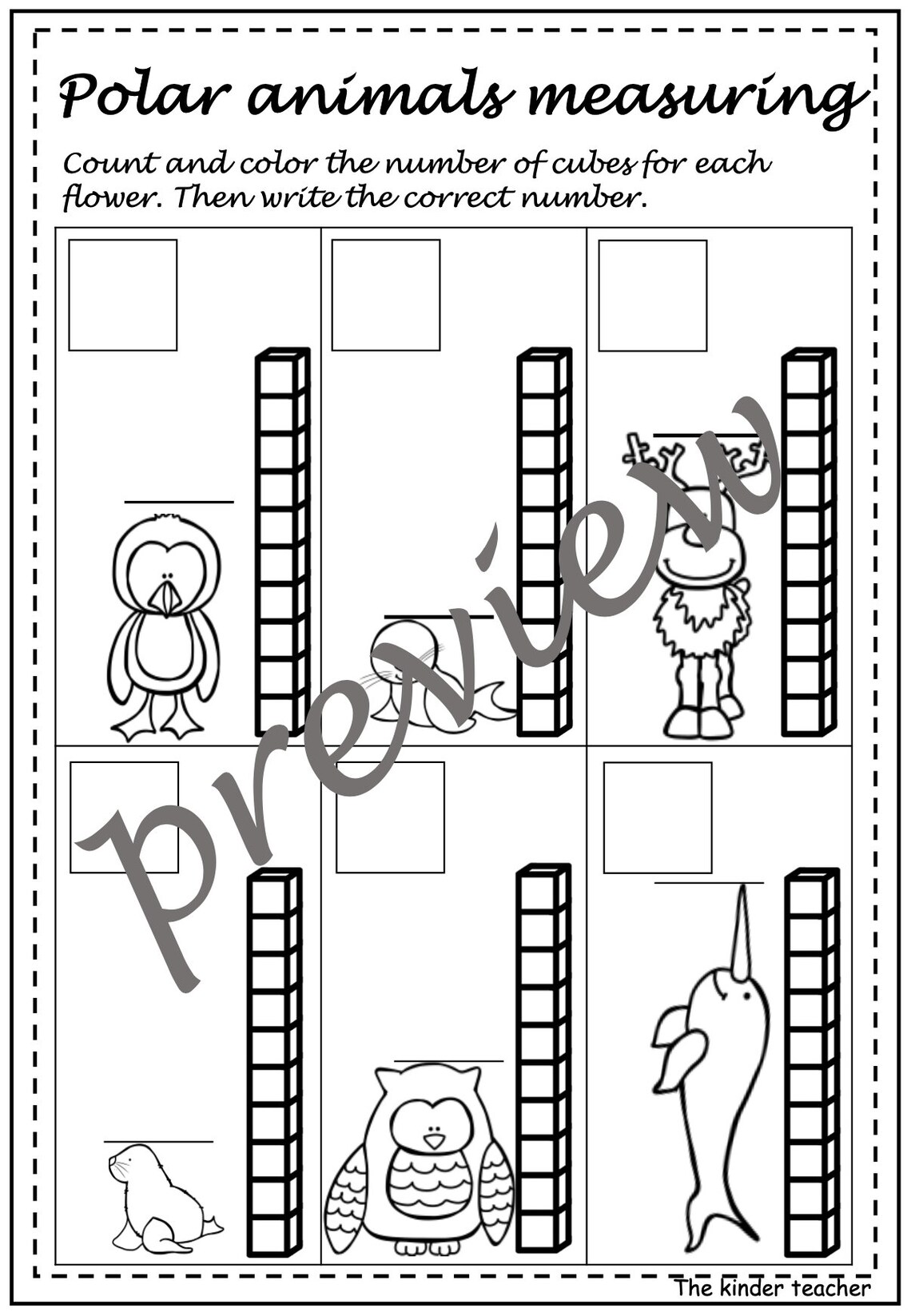 Polar Animals Activity Booklet - Etsy