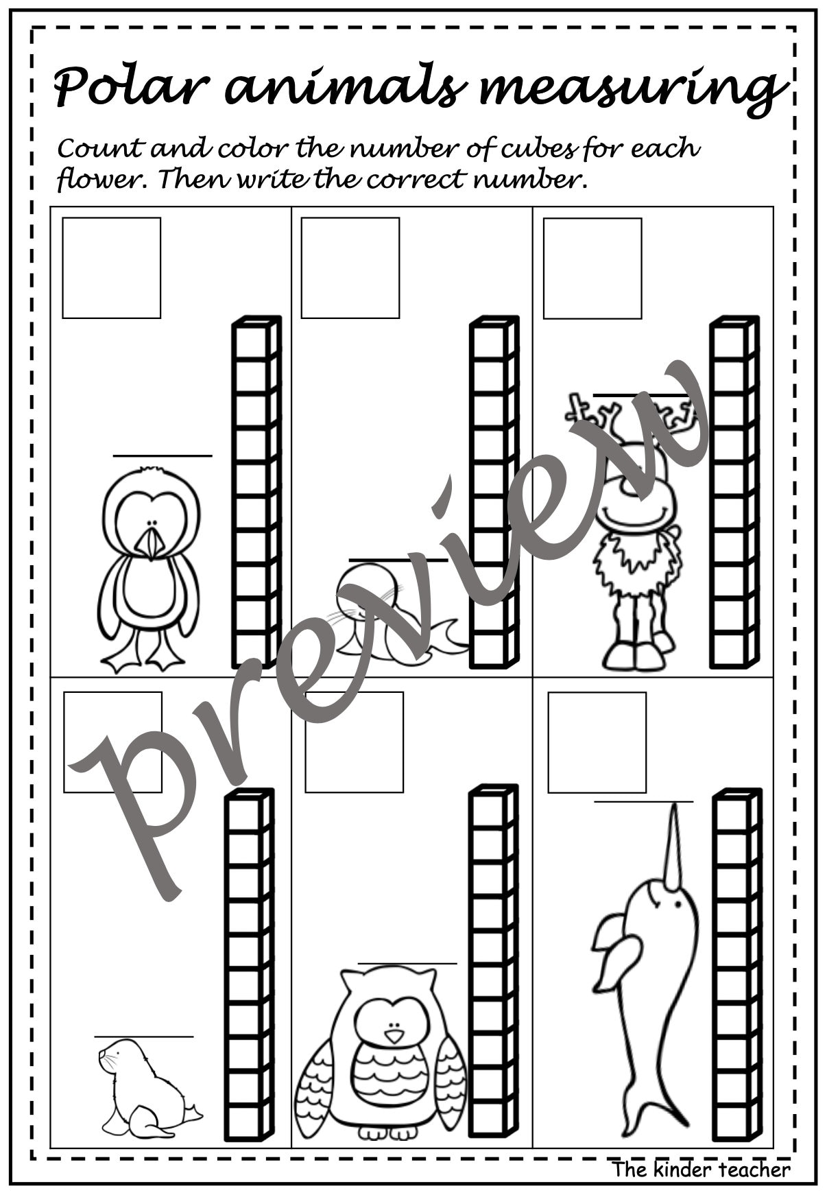 Polar Animals Activity Booklet - Etsy