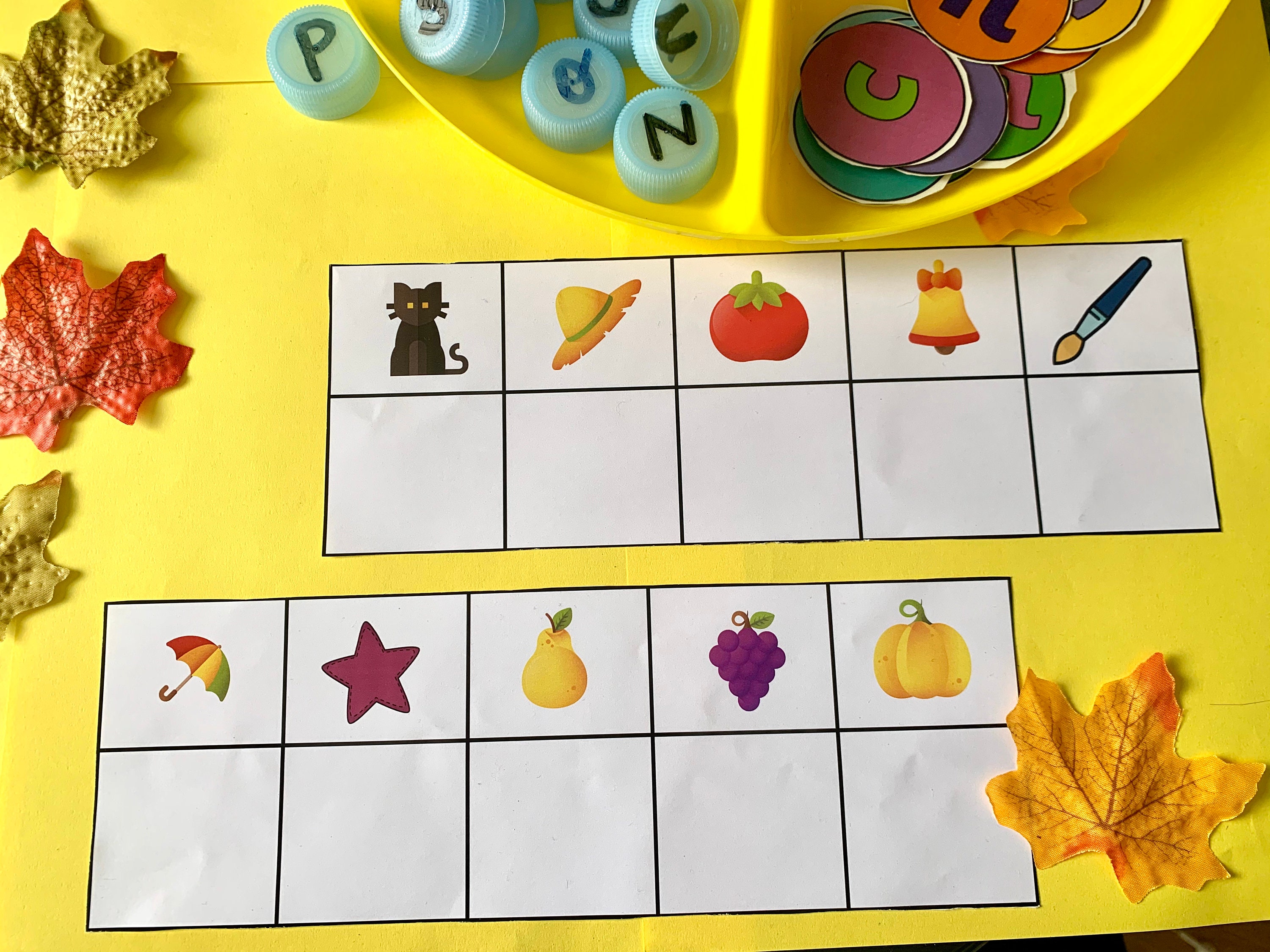 Beginning Sounds Cards - Etsy