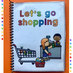 Reading Comprehension Interactive Booklet - Let's Go Shopping - Early ...