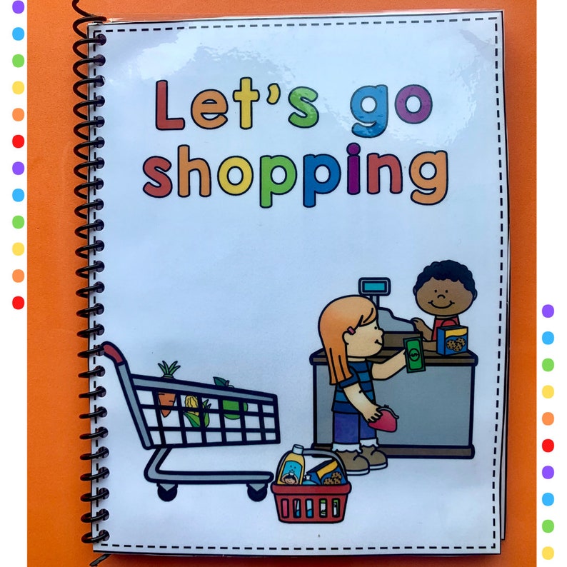 Folleto interactivo de comprensión lectora Vamos de compras - Etsy México