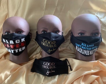 Face Masks With Words - Etsy