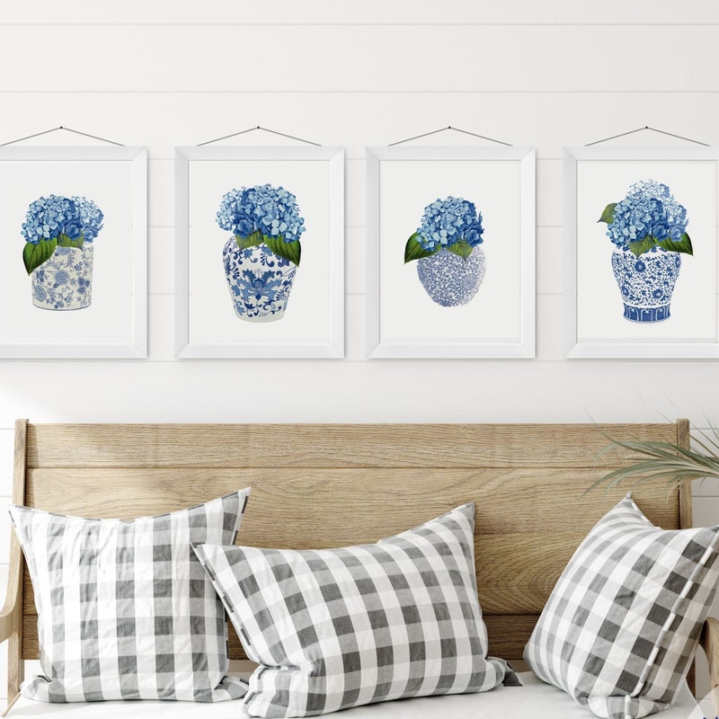 Blue Hydrangea - Etsy