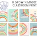 Groovy Classroom Decor, Growth Mindset Classroom Posters, Inspirational ...