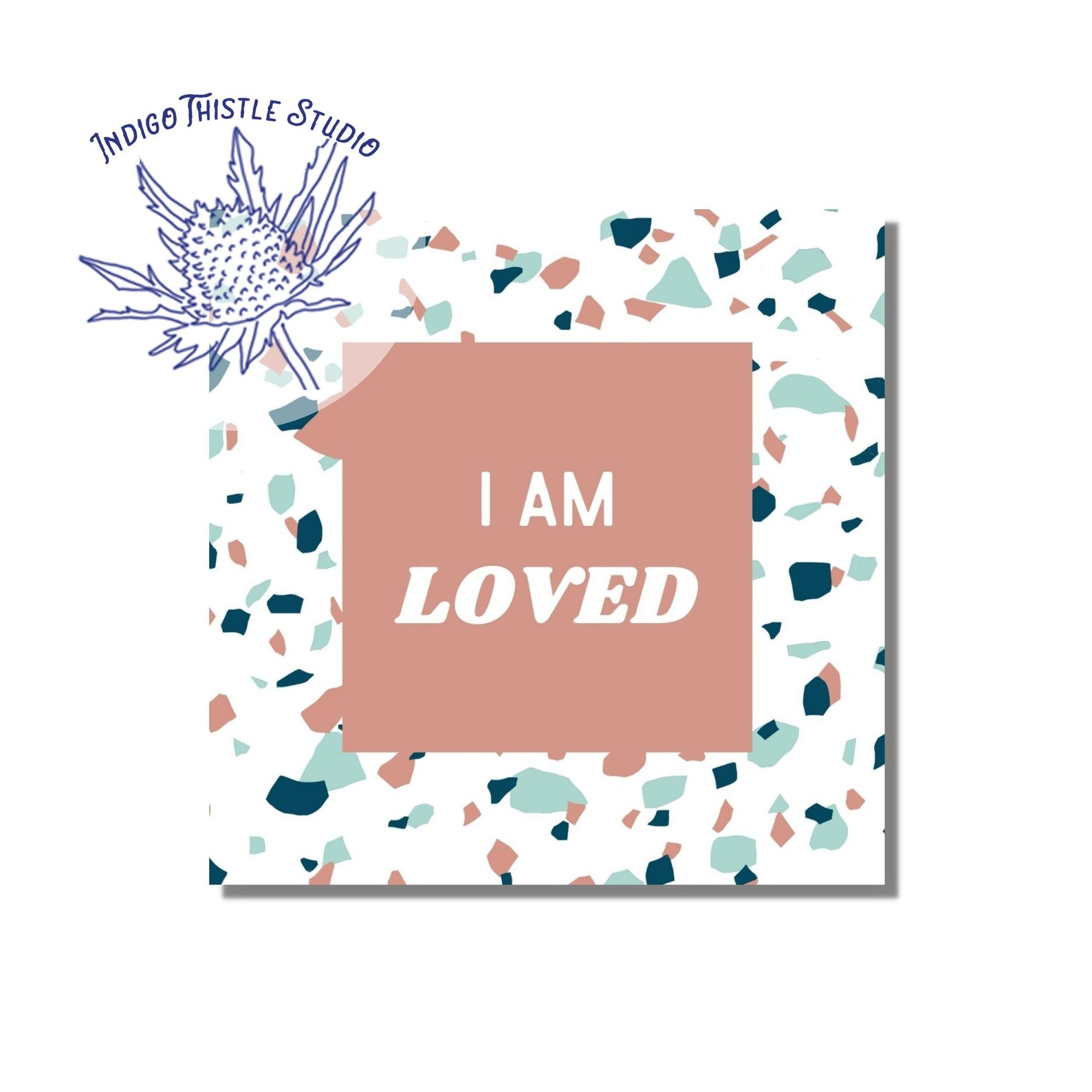 Boho Affirmation Mirror Labels Affirmation Station Classroom | Etsy