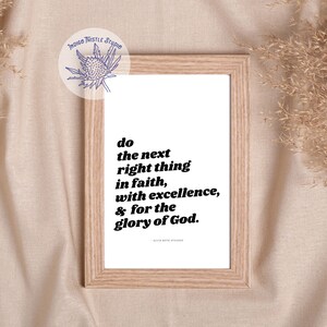 Christian Wall Art, Positive Encouraging Poster, Christian Art Prints ...