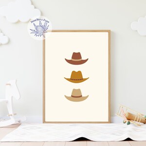 Cowboy Rodeo Kids Prints Set of 3, Western Prints, Southwestern Art ...