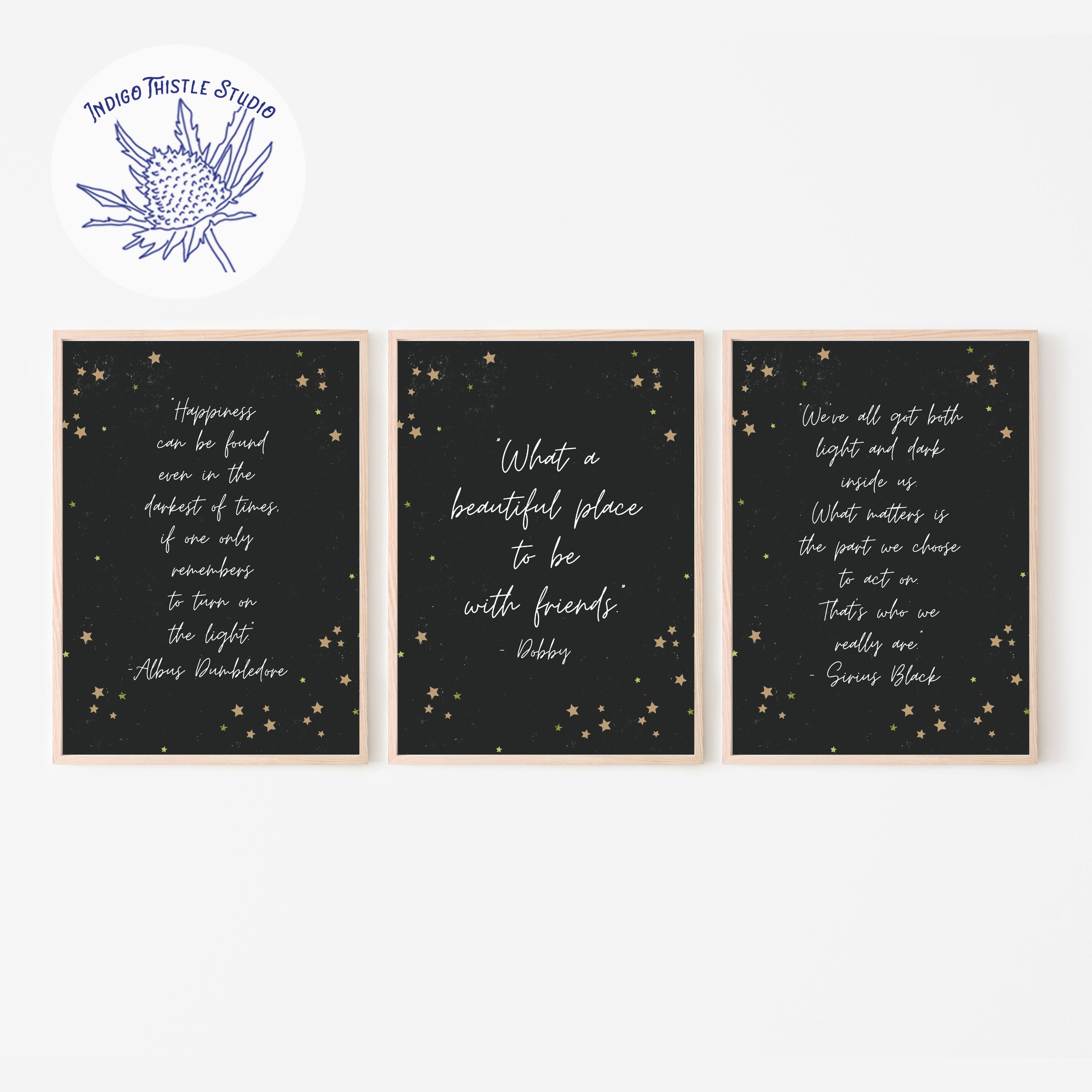 Children's Book Pages Print Set of 3 Cute Nursery Prints - Etsy