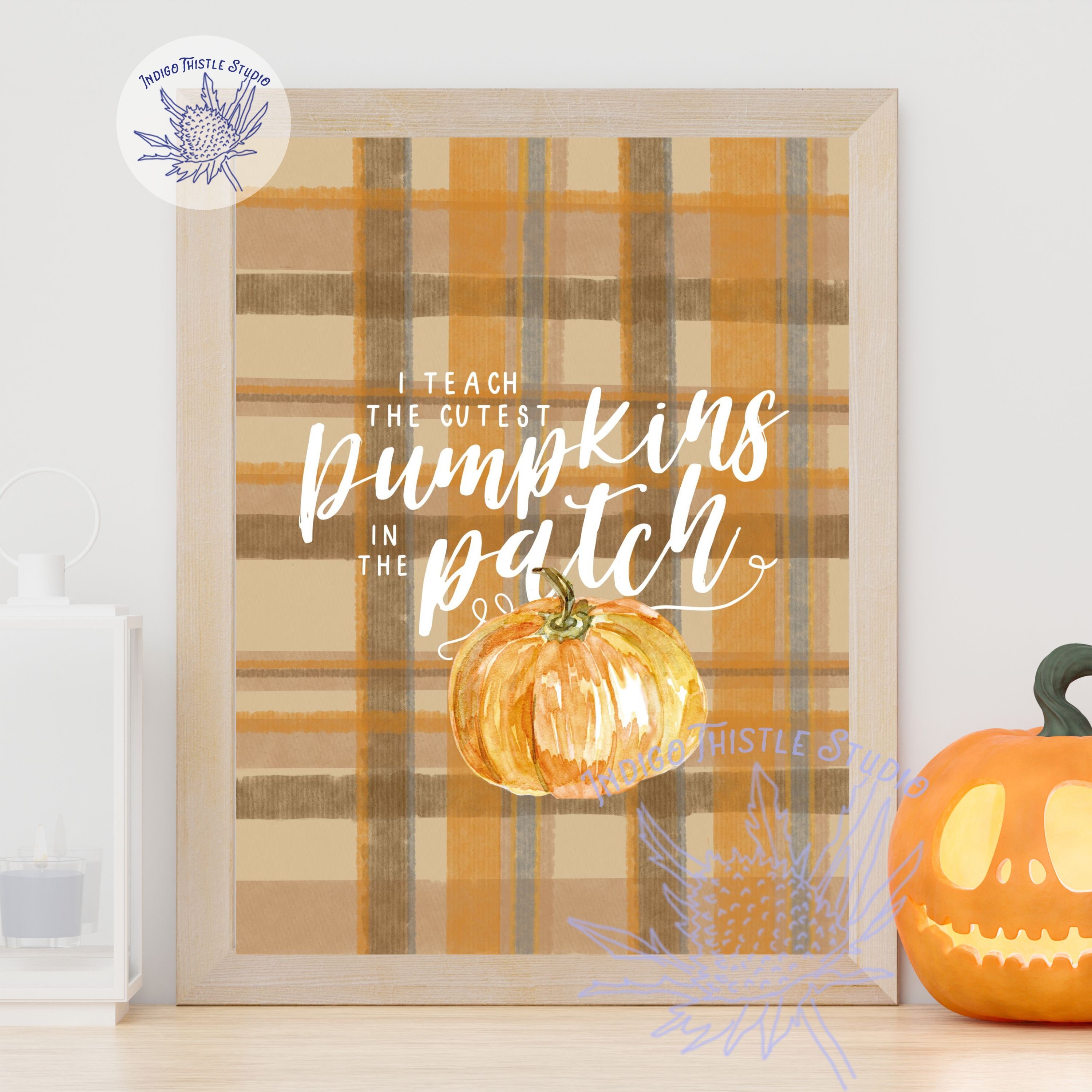 Halloween Classroom Poster Set, Set of 5, Halloween Gallery Wall ...