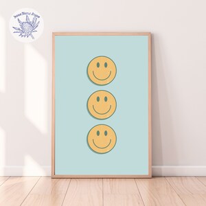 Groovy Theme Kindness Classroom Posters, Smiley Inspirational ...