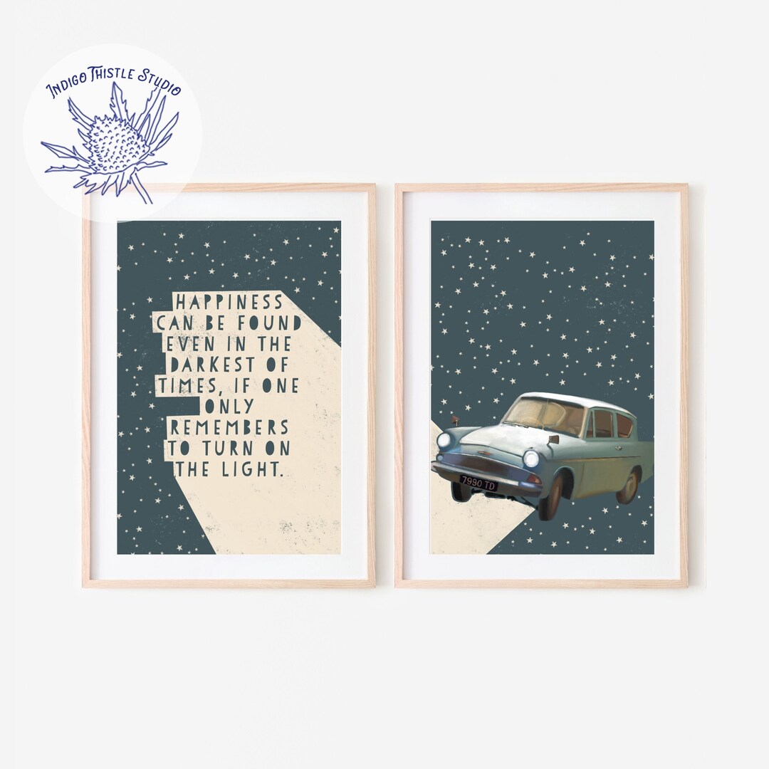 Blue Nursery Wall Decor, Baby Boy Nursery Decor, Magic Wizard Nursery ...