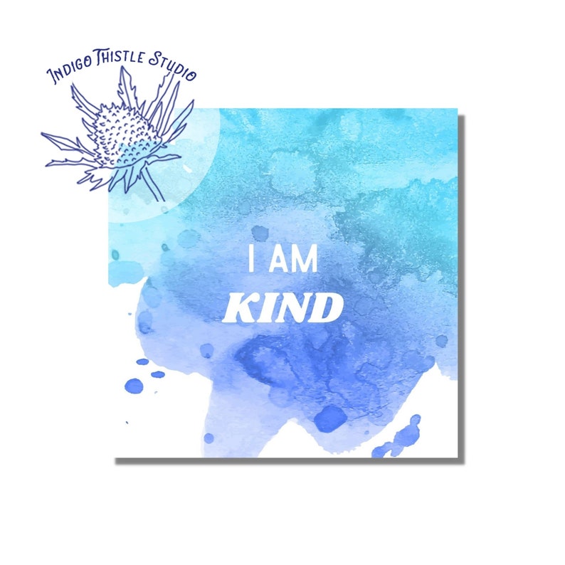 Watercolor Affirmation Mirror Labels Boho Affirmation - Etsy