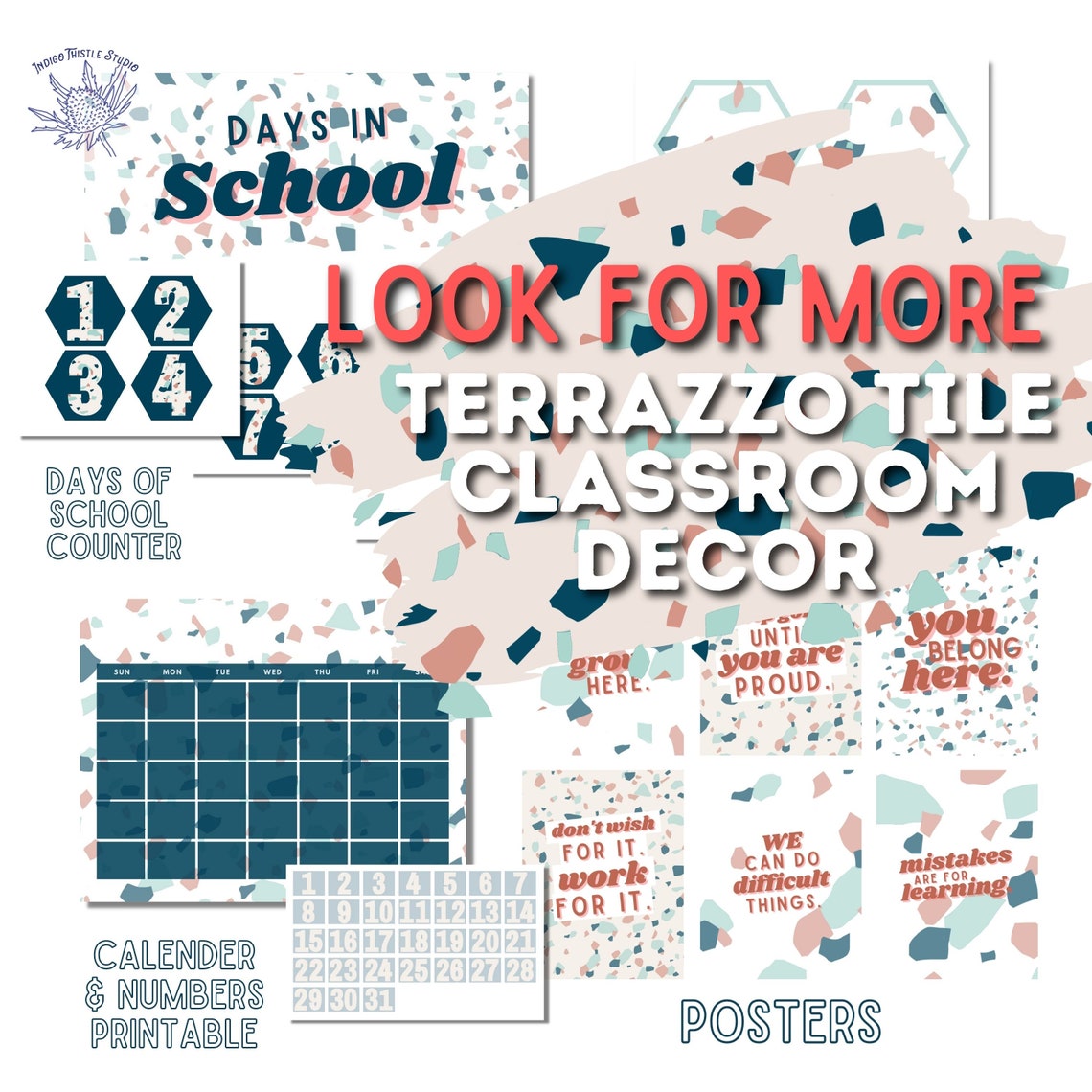 Classroom Alphabet Posters | Printable PDF | Modern and Neutral ...