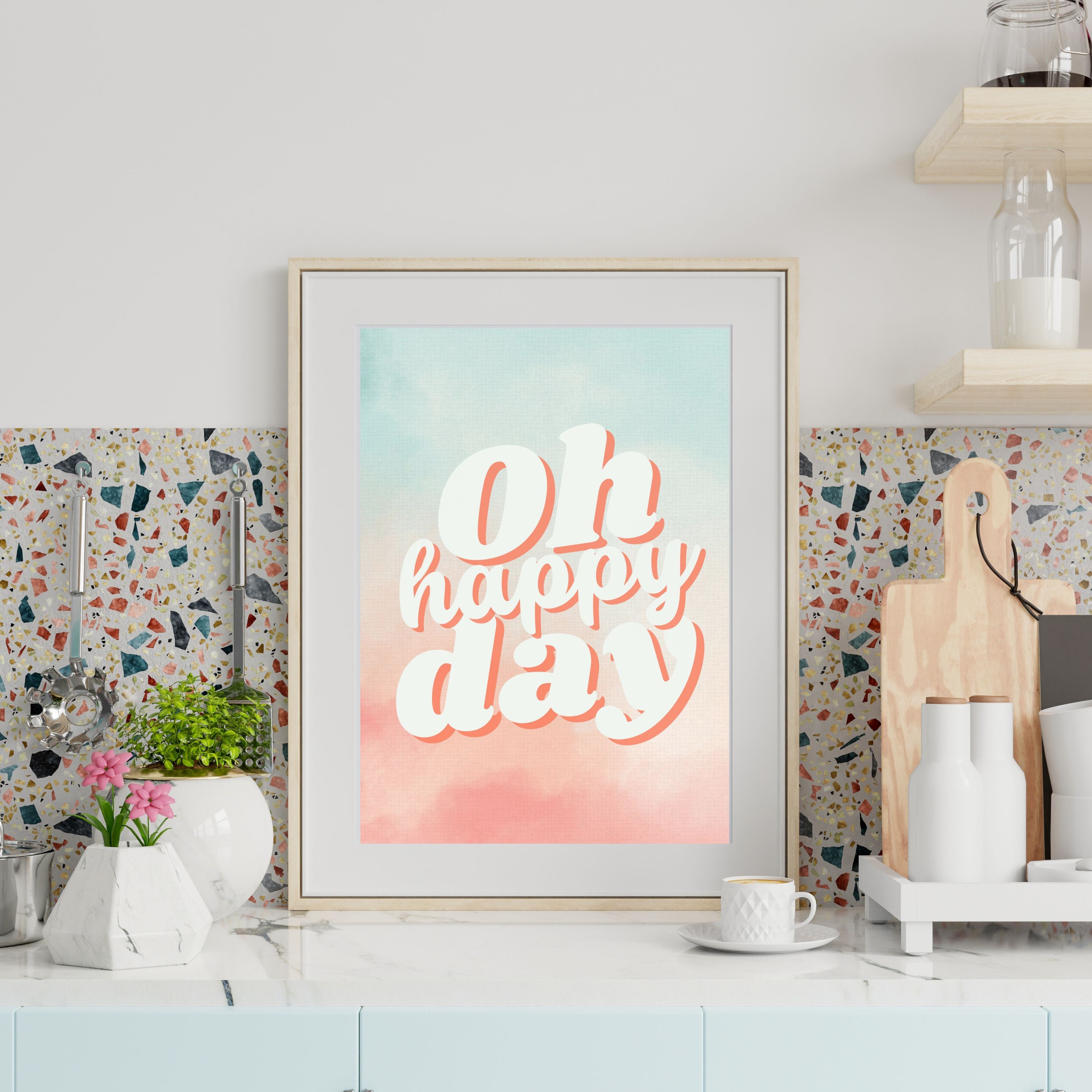 Classroom Decor Oh Happy Day Song Classroom Poster Decor - Etsy