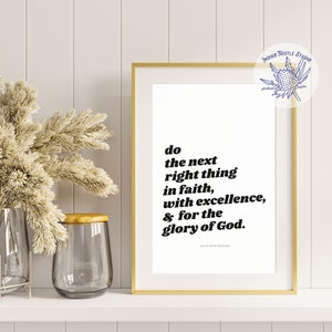 Christian Wall Art, Positive Encouraging Poster, Christian Art Prints ...