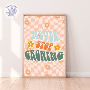 Groovy Theme Kindness Classroom Posters, Smiley Inspirational ...